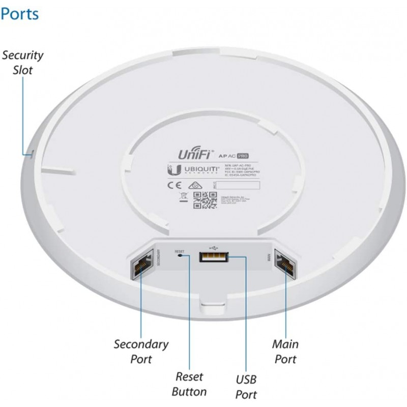 Ubiquiti Unifi UAP-AC PRO Wireless Dual Radio Access Point