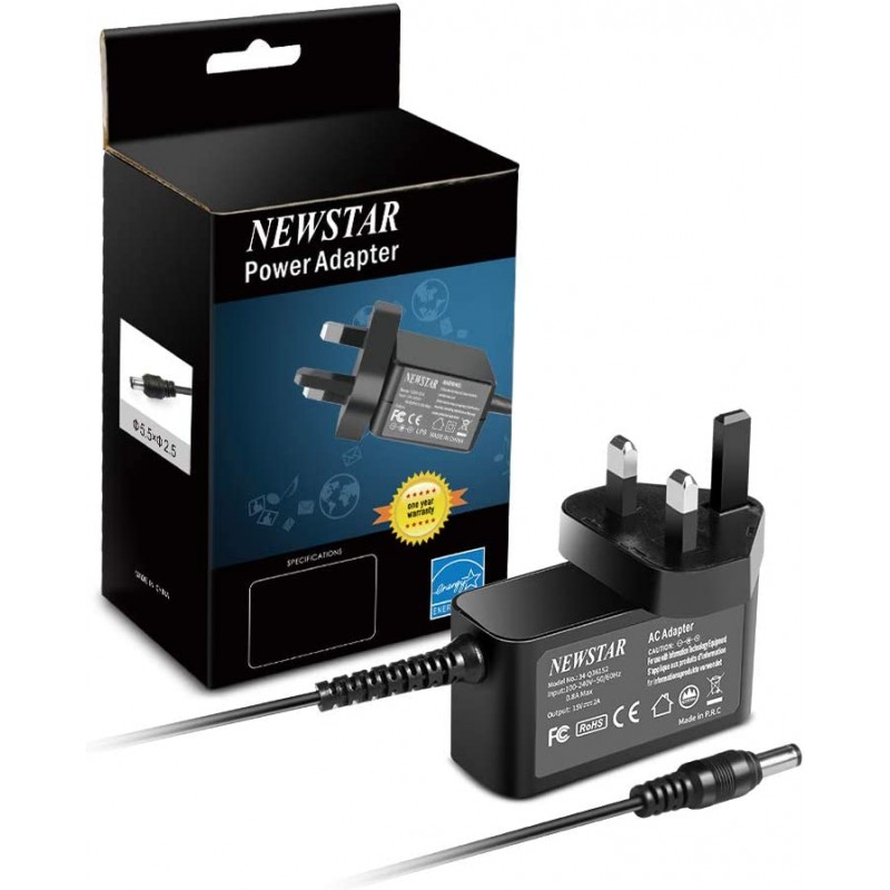 Newstar Charger AC Adapter for Linksys Wireless Router E1200,12V 2A